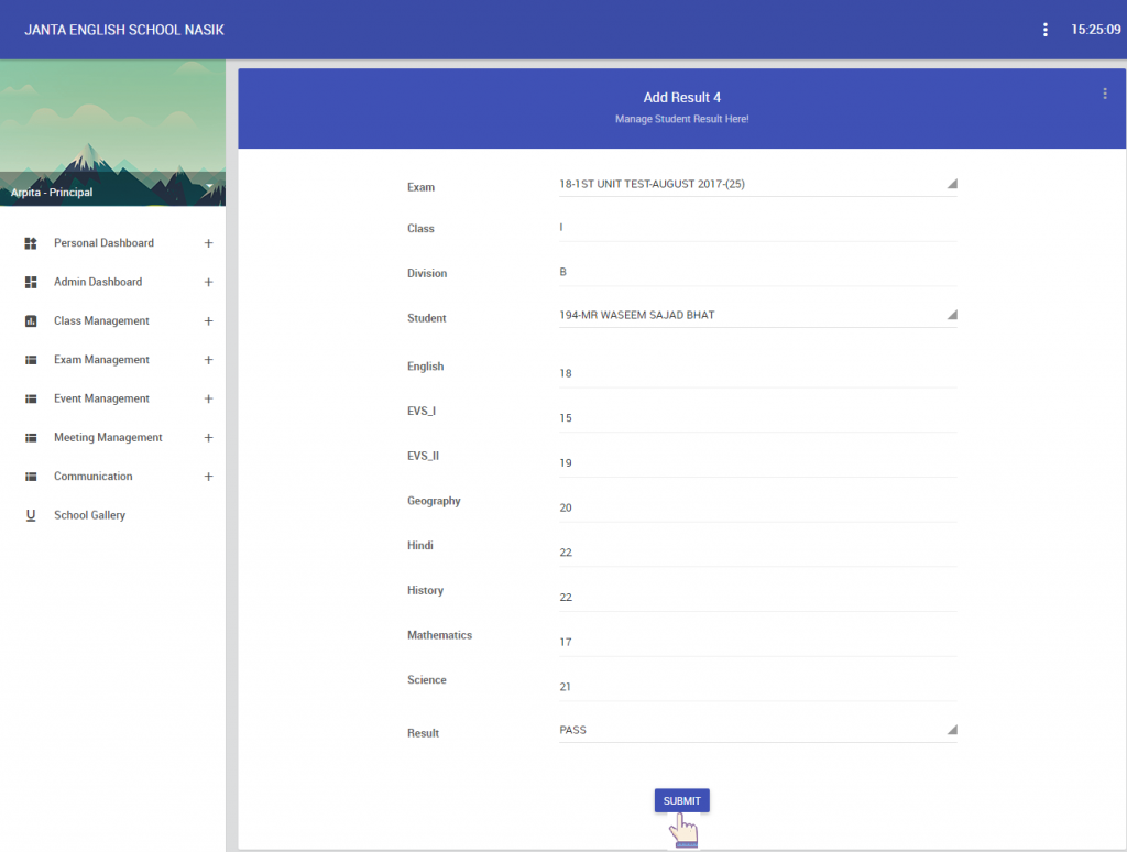 Five steps to add exam and result – KTCHost